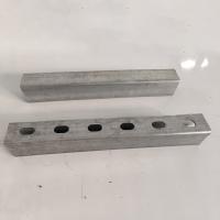 China Q235 Carbon Steel 41x41 Slotted Channel Cold Rolled With Rounded Edge for sale