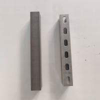 China Square Edge Slotted Channel 41x41 Pre Galvanized For Construction Support System for sale