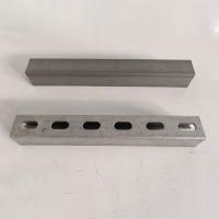 China Square Edge Slotted Channel 41x41 Pre Galvanized For Construction Support System for sale