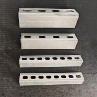 China 275g HDG Angle Steel Corrosion Resistant Slotted C Channel Anti Rust For Construction for sale