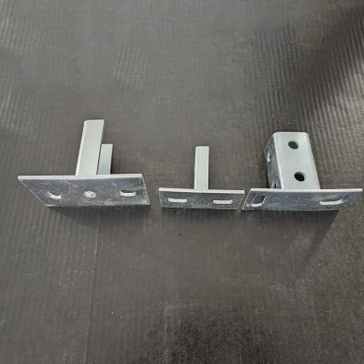 China Galvanized C Channel Unistrut Channel Base Plate For Solar Support OEM for sale