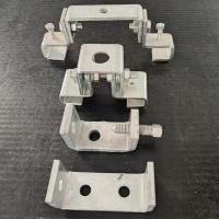 China Carbon Steel U Clevis Hanging Strut Channel Clamp PV Support Fitting for sale