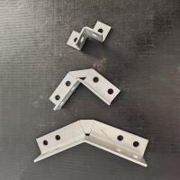 China Carbon Steel L Shape Unistrut Corner Bracket Joint Fitting Solar Mount Hardware for sale
