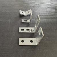 China 90 Degree L Shape Corner Bracket Channel Strut Fittings Solar Mount Hardware for sale