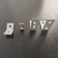 China Slotted Hole Strut Channel Angle Bracket Galvanized Right Angle Connector PV Support Fitting for sale