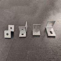 China Right Angle L Bracket Unistrut Corner Bracket Joint For Solar Mounting Frame System for sale