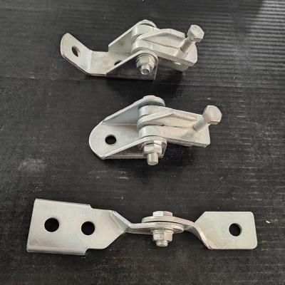 China Carbon Steel Seismic Base Hinge Strut Channel Accessories Adjustable Swivel Connection PV Fitting for sale