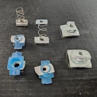 China Spring Channel Nut Lock Nut Unistrut Spring Clip For Unistrut Strut Channel Support for sale