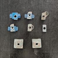 China Spring Channel Nut Lock Nut Unistrut Spring Clip For Unistrut Strut Channel Support for sale