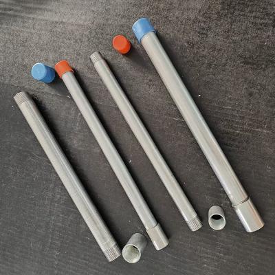 China Threaded Grade 4 HDG EMT Conduit High Corrosion Resistant Galvanized Rigid Conduit for sale