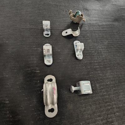 China Grade 3 Half Pipe Emt Conduit Clamps Metal Saddle Clip For Electrical Wiring Tube for sale