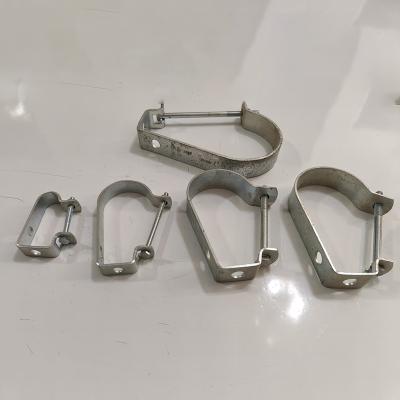 China P Shape EMT Conduit Accessories Pipe Hanger Clamp For Electrical Wiring Tube for sale