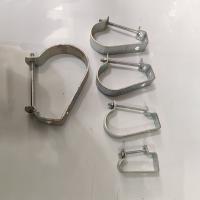 China P Shape EMT Conduit Accessories Pipe Hanger Clamp For Electrical Wiring Tube for sale