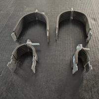 China EMT Conduit Fittings Anti Vibration P Clamp With EPDM Rubber Cushion for sale