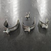 China EMT Conduit Fittings Anti Vibration P Clamp With EPDM Rubber Cushion for sale