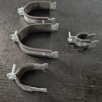 China Aging Resistant EMT Conduit Accessories Vibration Isolation P Pipe Clamp for sale