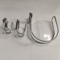 China Electro Galvanized Double U Conduit Hanger Emt Pipe Accessories for sale