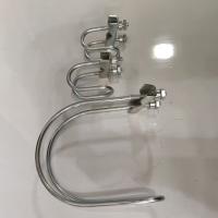China Electro Galvanized Double U Conduit Hanger Emt Pipe Accessories for sale