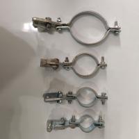 China Heavy Duty Steel EMT Conduit Accessories EMT Pipe Clamp Ring Type For Industrial Conduit Systems for sale