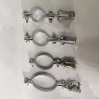 China Heavy Duty Steel EMT Conduit Accessories EMT Pipe Clamp Ring Type For Industrial Conduit Systems for sale