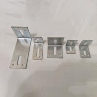 China Slotted Galvanized L Angle Bracket EMT Conduit Accessories Mounting Support Bracket for sale