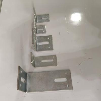 China Slotted Galvanized L Angle Bracket EMT Conduit Accessories Mounting Support Bracket for sale