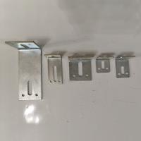 China Slotted L Shape EMT Conduit Accessories Metal Corner Bracket High Strength for sale
