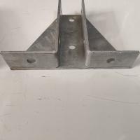 China Reinforced L Bracket Emt Conduit Connector Triangle Support Angle Bracket for sale