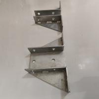China Triangle EMT Conduit Accessories Reinforced Emt Angle Connector Bracket for sale