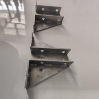 China Triangle EMT Conduit Accessories Reinforced Emt Angle Connector Bracket for sale