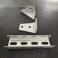 China Straight Connect Bracket Strut Channel Accessories Hot Dip Galvanized for sale