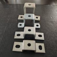 China Hot Dipped Galvanized U Saddle Unistrut C Channel Clamp High Anti Corrosion for sale
