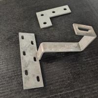 China Adjustable Strut Channel Accessories Connection Galvanized L Type Angle Bracket Unistrut for sale