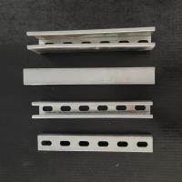 China Hot Dipped Galvanized Slotted C Channel 60-100um Heavy Duty Steel Unistrut Channel 3m / 6m for sale