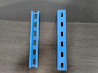 China Blue Powder Coated C-shaped Steel Metal Strut Channel Supplier for sale
