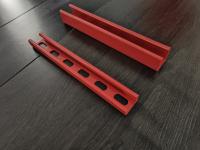 China Red Powder Coated C-shaped Steel Strut Channel - Corrosion Resistant & High Strength for Construction for sale