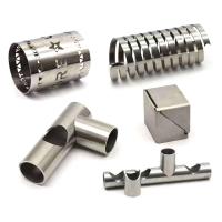 China CNC Laser Cutting Round Tube Stainless Steel Pipe Fabrication 0.5mm OEM Service for sale