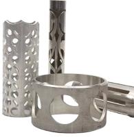 China Alloy Steel CNC Tube Laser Cutting Service 0.5mm 100mm Round Steel Pipe for sale