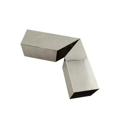 China Custom CNC Tube Laser Cutting Stainless Steel SS301 SS303 Parts 60x60mm Sheet Metal Services for sale