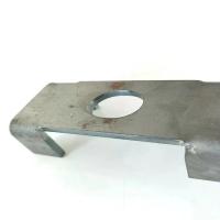 China 180mm Color Oxidation CNC Metal Bending Sheet Metal Fabrication Laser Cutting Part for sale