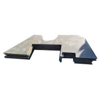 China Custom CNC Flame Cut Carbon Steel Plate ASTM A36 GB Thick 50mm for sale
