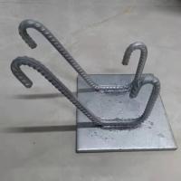 China Carbon Steel Sandblasted Embedded Parts Plate 8mm for Concrete Construction Custom OEM for sale