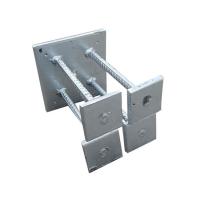 China 100mm Galvanized Steel Embed Plates for Concrete Structures OEM Custom for sale