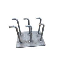China Hot Dip Galvanized Steel Embedded Parts 200mm for Precast Concrete Construction for sale