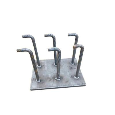 China Hot Dip Galvanized Steel Embedded Parts 200mm for Precast Concrete Construction for sale