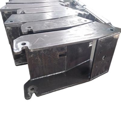 China 900mm Q355B Laser Cut Sheet Metal Processing SPCC Metal Welding Parts for sale