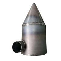 China ODM Q235B Laser Cut Metal Welded Small Metal Cone CNC Sheet Metal Cutting 900mm for sale