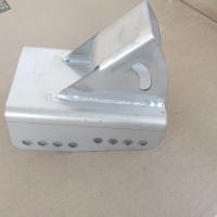 China 100mm Galvanized Custom Metal Welding Stamping Bending CNC Sheet Metal Fabrication for sale