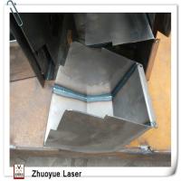 China 100mm Galvanized Custom Metal Welding Stamping Bending CNC Sheet Metal Fabrication for sale