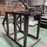 China Custom Steel Welded Frame 1000mm x 2100mm Heavy Duty Steel Structure for House Construction for sale